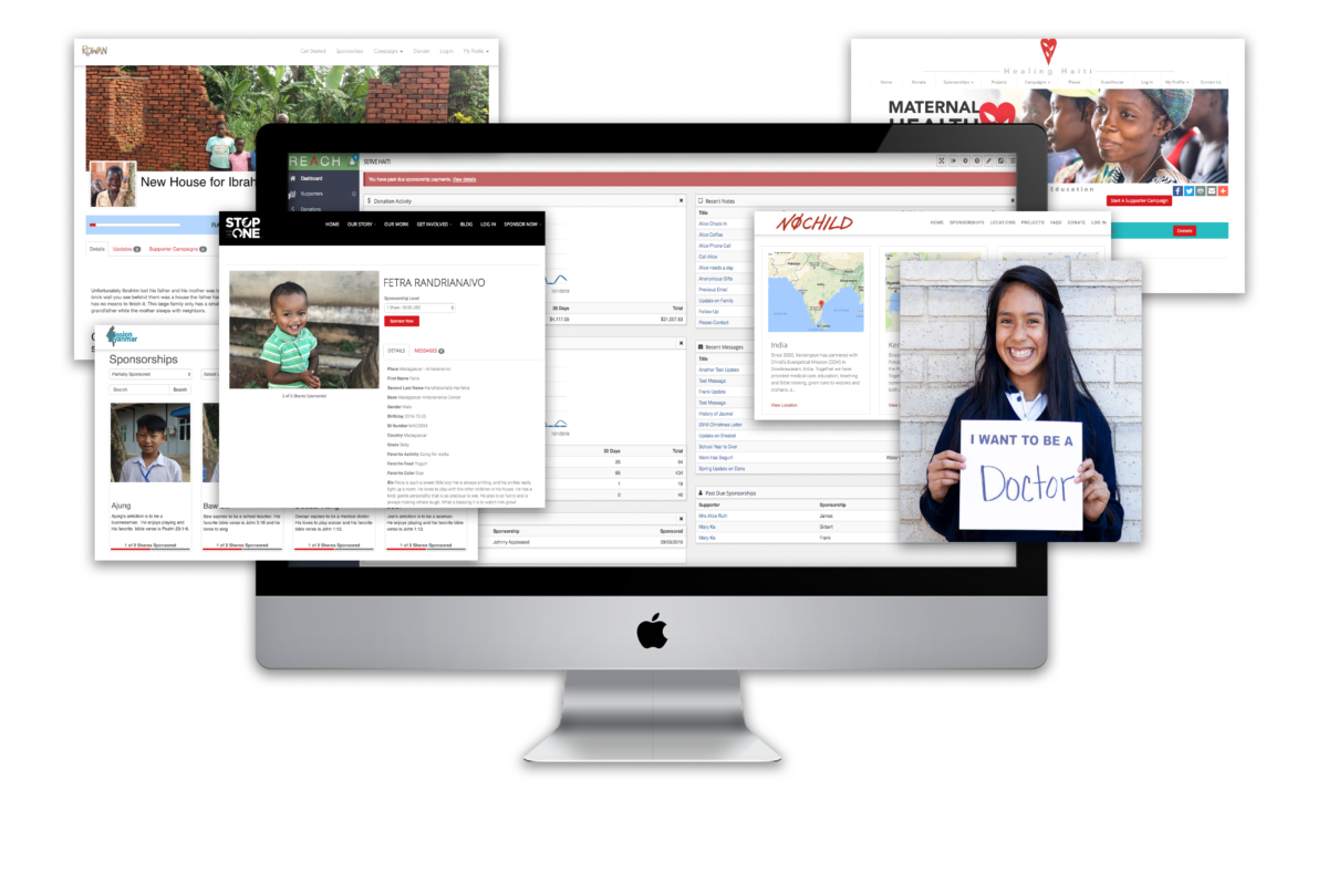Child Sponsorship Software - Donor Management - Text To Give - Campaign ...