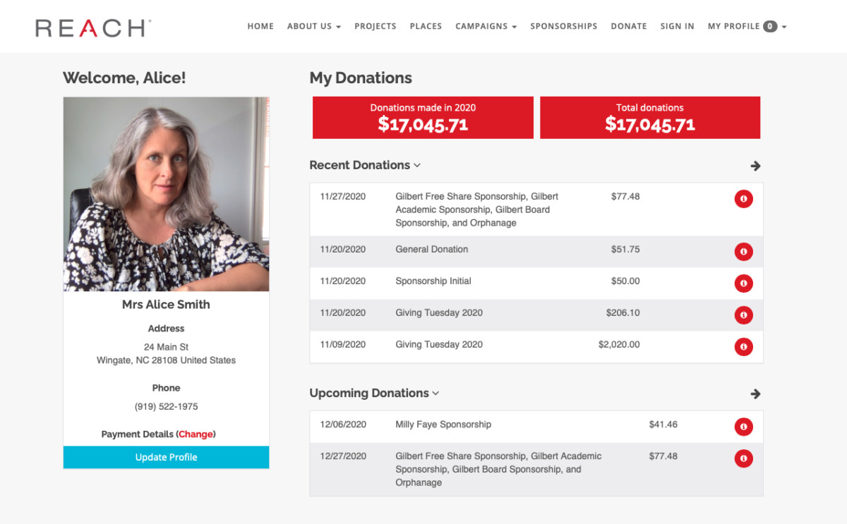 Donor Management - REACH®