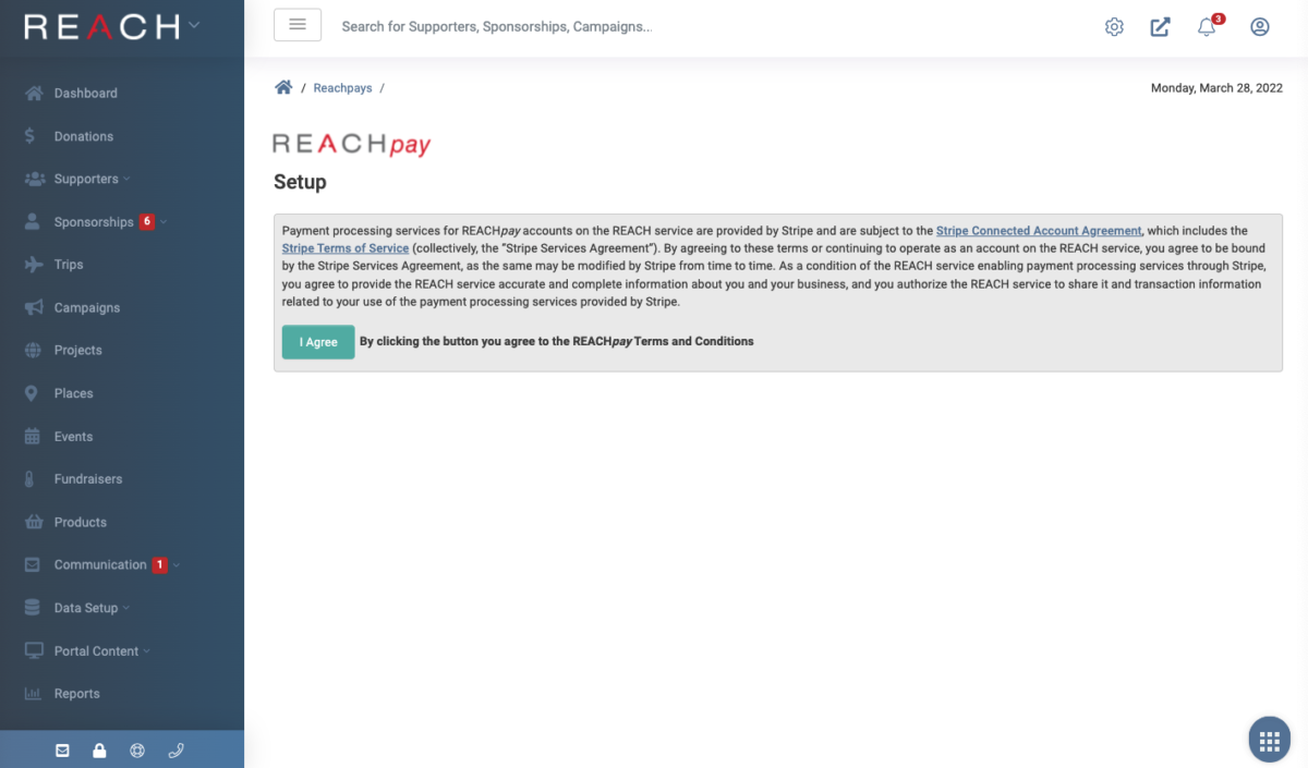 REACHpay Setup - REACH®