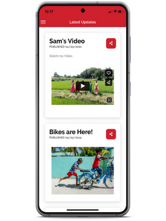 Donor Mobile App Examples - REACH®